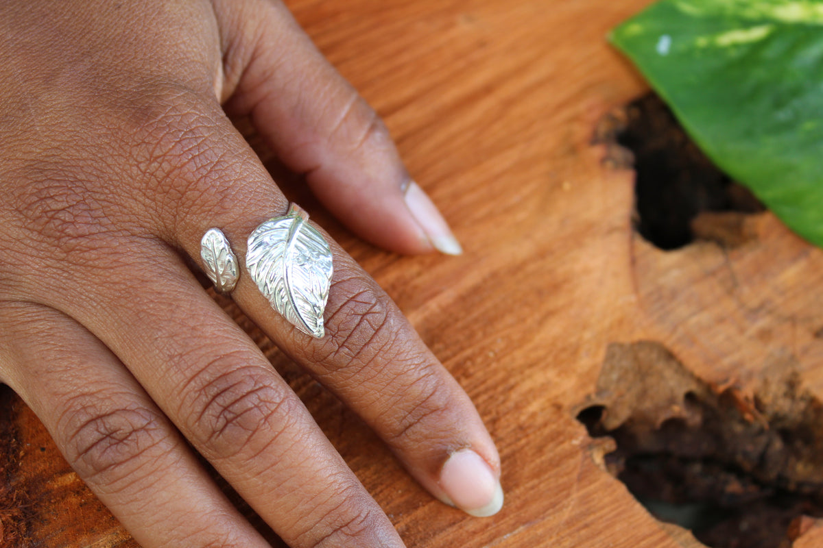 Leaf Ring – RJS Handmade Designs